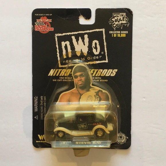 Toys | Stevie Ray Nwo Wcw Nitrostreet Rods Die Cast Car Damaged ...